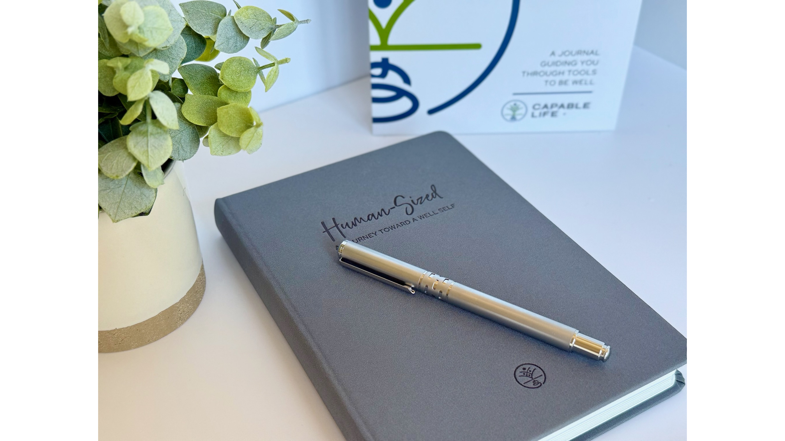 Human Sized Journal - A Journey Towards a Well Self – Capable Life